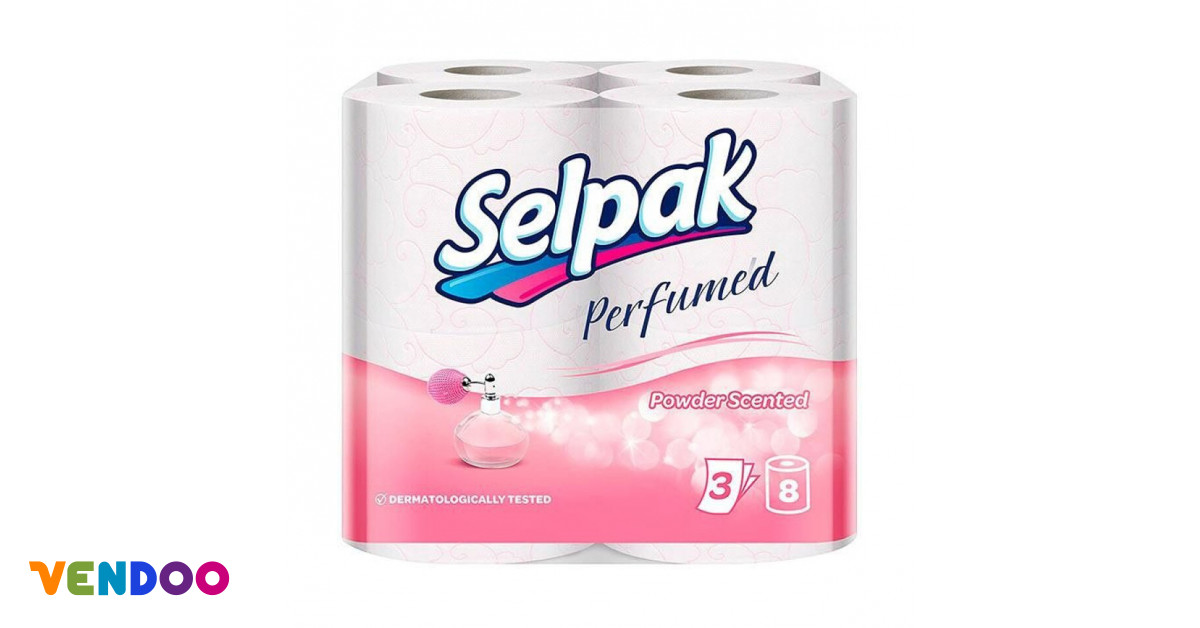 Selpak სურნელოვანი ტუალეტის ქაღალდი 8 ც | ონლაინ მაღაზია | Vendoo.ge