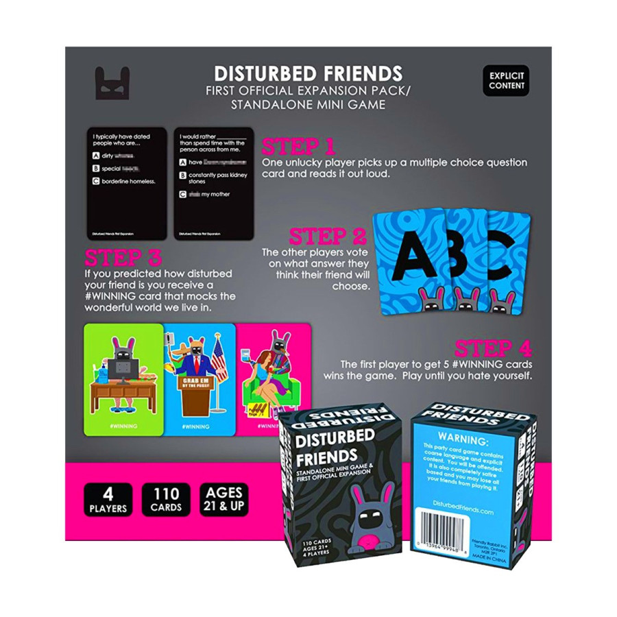 Board Games Corner სამაგიდო თამაში Disturbed Friends Mini Game ...