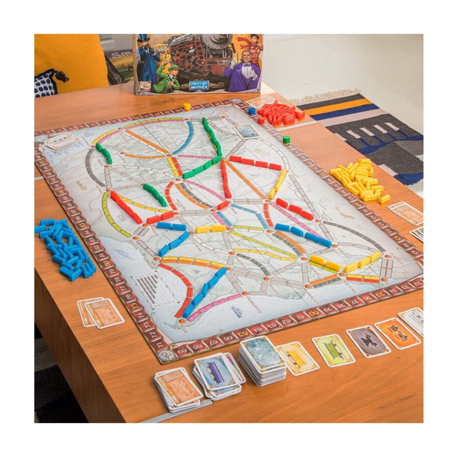 Board Games Corner სამაგიდო თამაში Ticket to Ride (ბოარდ გეიმს ქორნერ ...